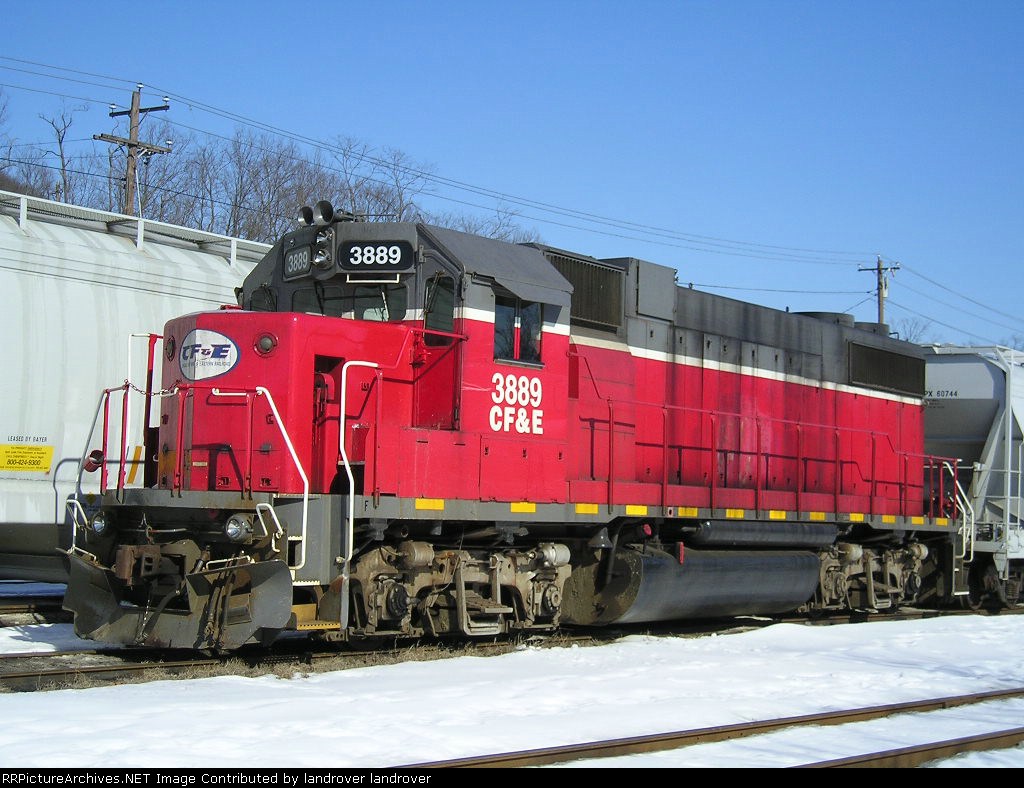 CF&E 3889 At Valley Jct